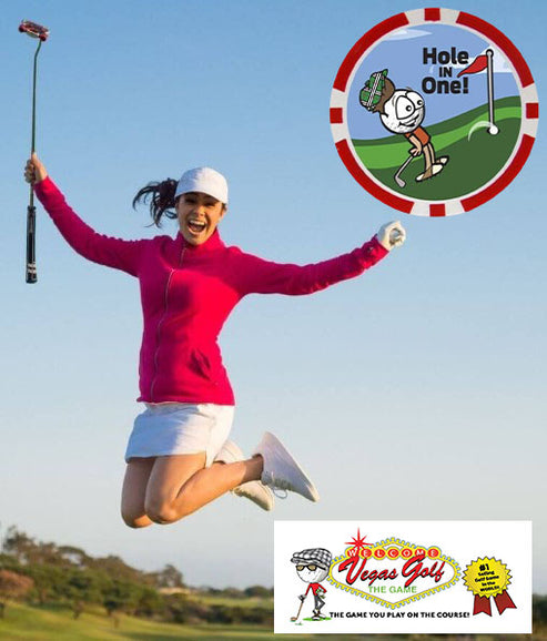 Hole in One Golf Game Chip - Vegas Golf Game